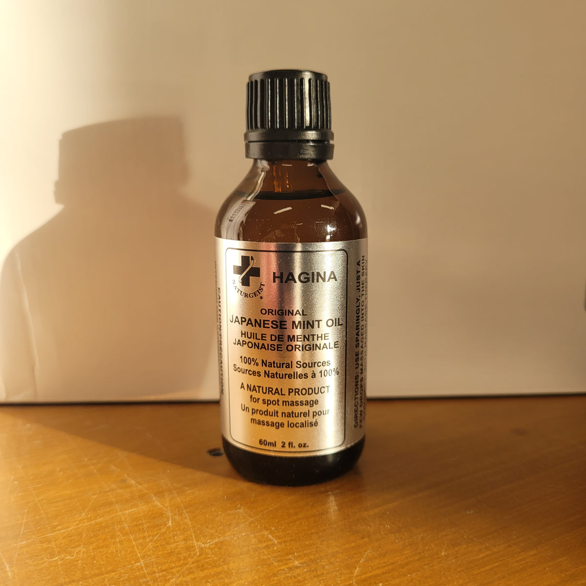 HAGINA Japanese Mint Oil 60ml- Clinic Size — Massage Therapy Supply ...