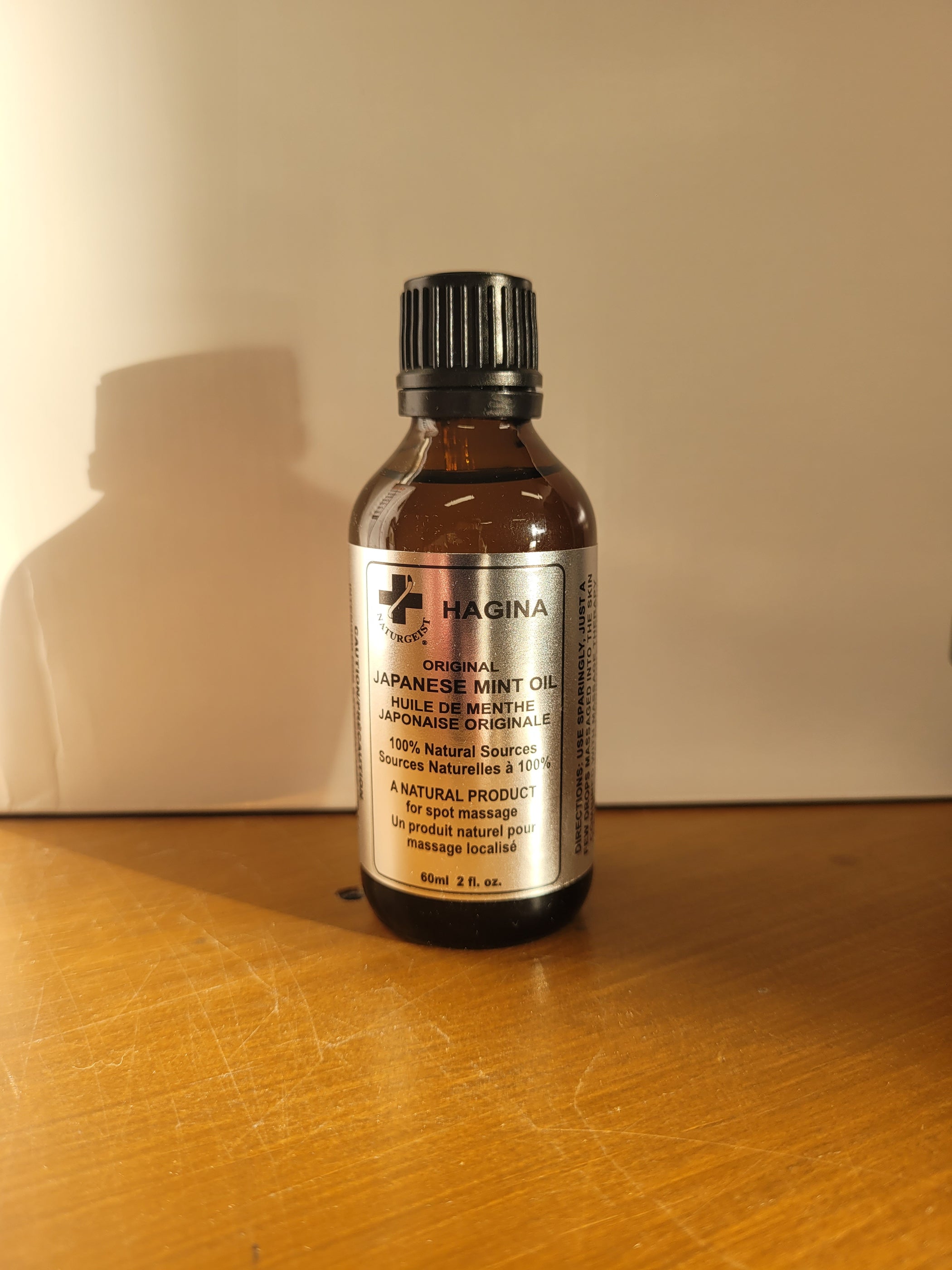 HAGINA Japanese Mint Oil 60ml- Clinic Size — Massage Therapy Supply ...