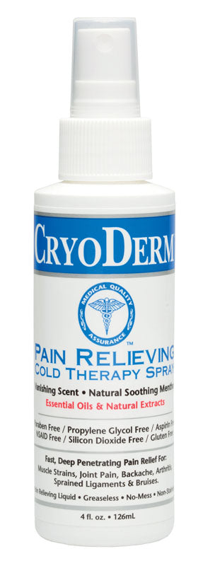 Cryoderm 4oz Spray – Massage Therapy Supply Outlet Ltd