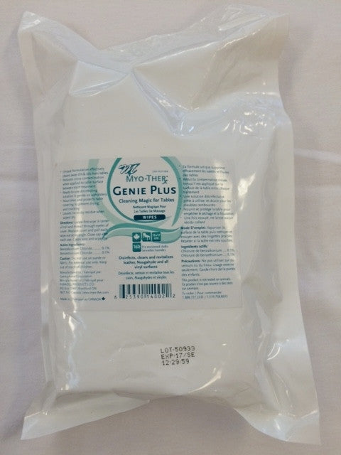 Genie Plus Table Cleaner Wipes Refill — Massage Therapy Supply Outlet Ltd