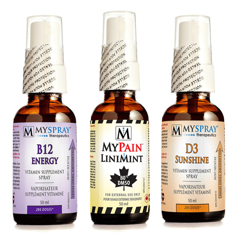 MySpray Mixed Case of 12 – Massage Therapy Supply Outlet Ltd