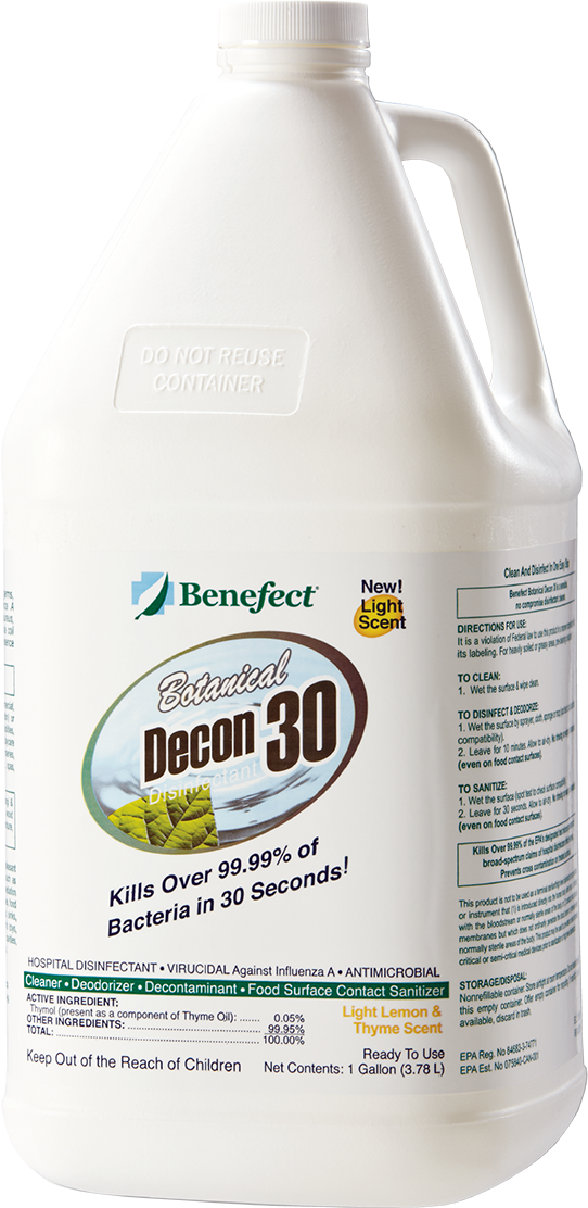 Disinfect Decon 30 – Massage Therapy Supply Outlet Ltd